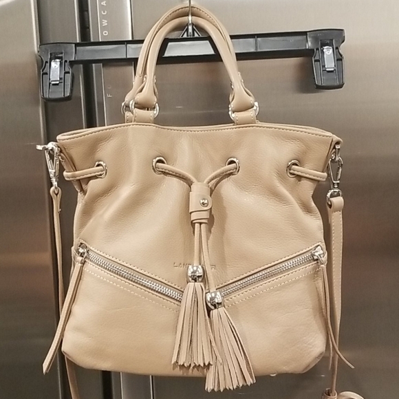 Lancaster | Bags | Lancaster Paris Soft Vintage Clara Leather Bag ...